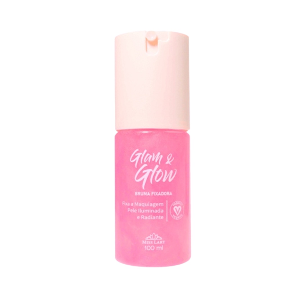 Bruma Facial Glow Miss Lary Fixa Hidrata Maquiagem Make | Shopee Brasil