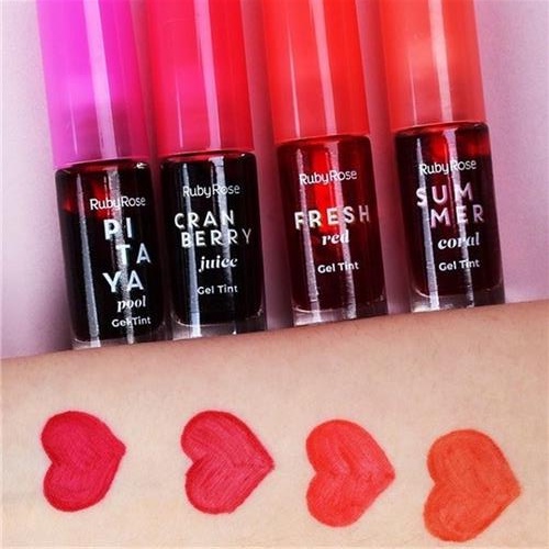 Lip Tint Ruby Rose Gel Tint | Shopee Brasil