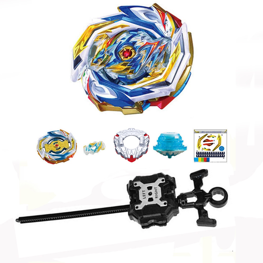 Beyblade Burst Imperial Dragon B154 Atenção + Lançador Lr Universal ...