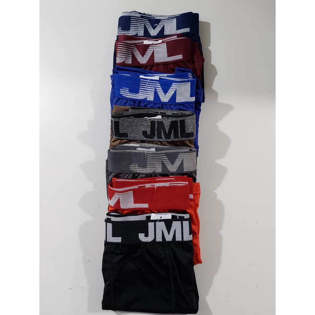 Kit 3 Cuecas Box Boxer Plus Size TAMANHOS ESPECIAIS JML Microfibra ...