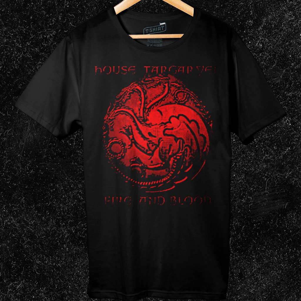 Camiseta Casa Targaryen Game of Thrones GoT | Shopee Brasil