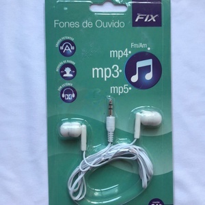 Fone de ouvido - Fix | Shopee Brasil