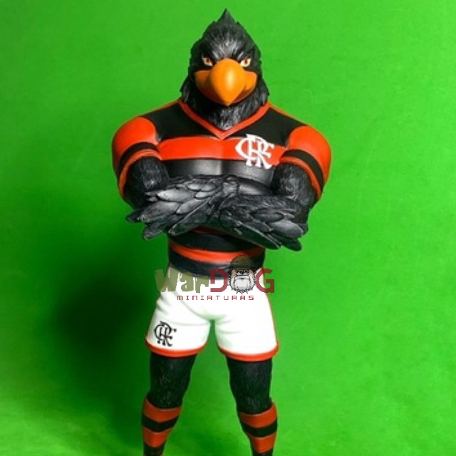 Estátua decorativa Mascote Urubu Flamengo CRF Campeonato brasileiro em ...