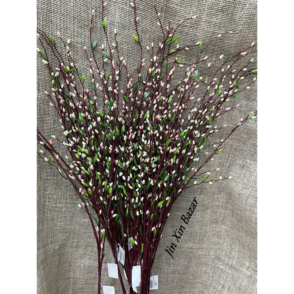 Flor de salgueiro ( Salix Argyracea) Artificial / Ideal Pra Montagem De ...