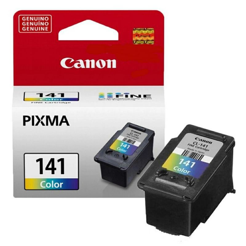 Cartucho Canon Colorido CL141 ORIGINAL | Shopee Brasil
