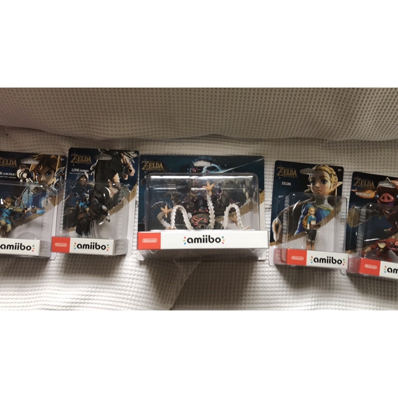 5 Amiibos do jogo Zelda Breath of the Wild - Original - LACRADO ...