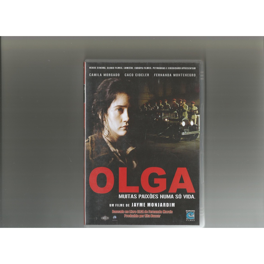 DVD * OLGA * CAMILA MORGADO CACO CIOCLER FERNANDA MONTENEGRO - USADO ...