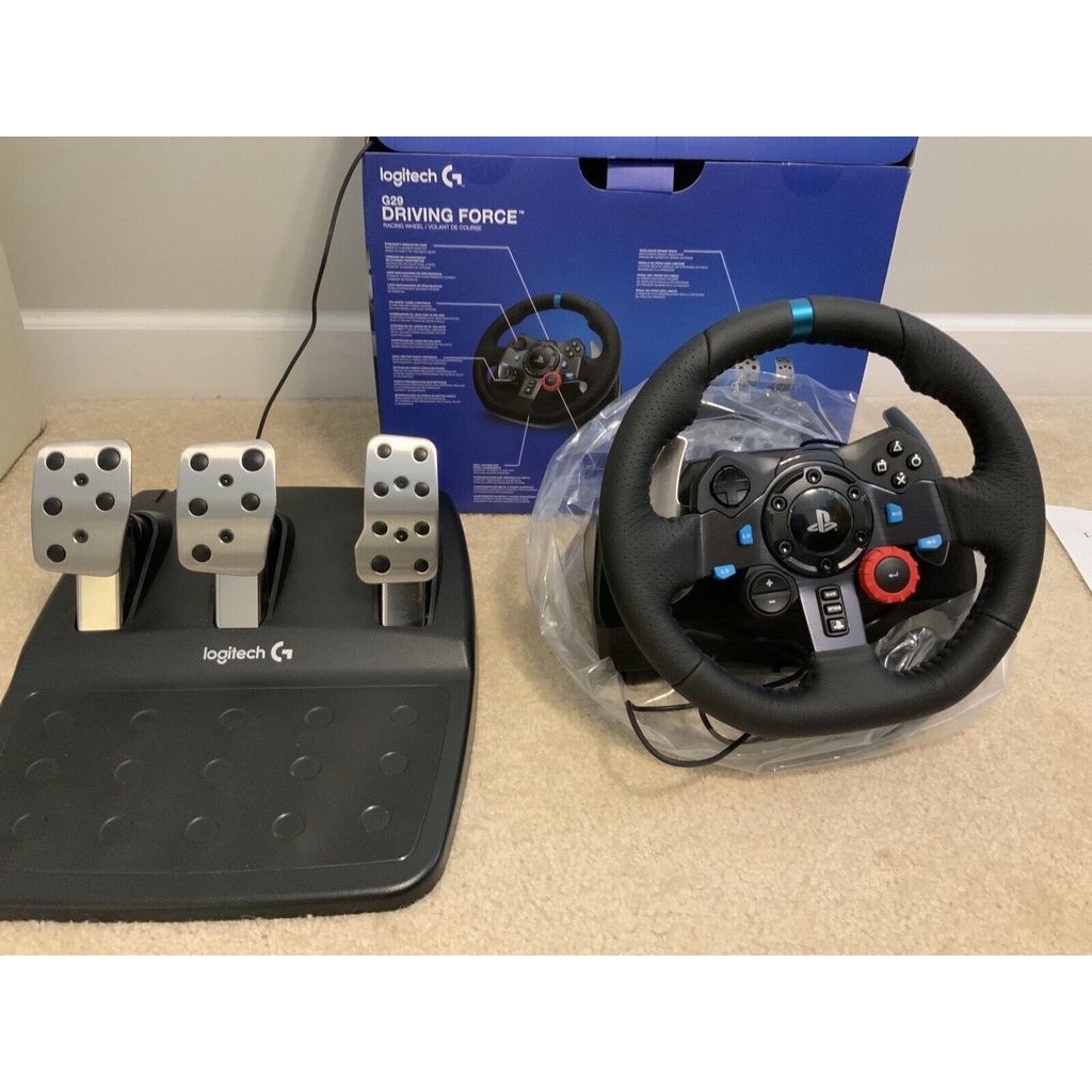 Logitech Driving Force G29 Racing Wheel with Pedals | Shopee Brasil