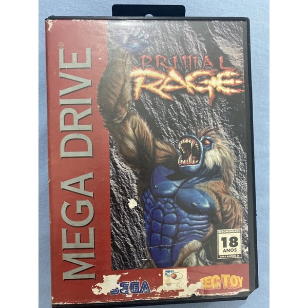 jogo mega drive Primal Rage original CBI | Shopee Brasil