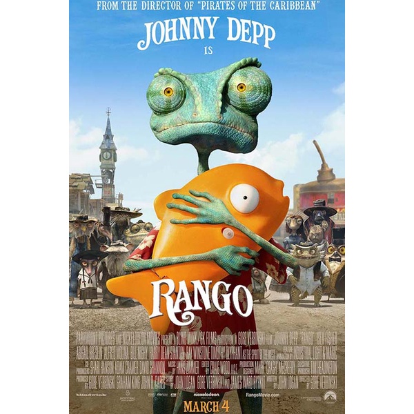 Poster Rango - Infantil | Shopee Brasil