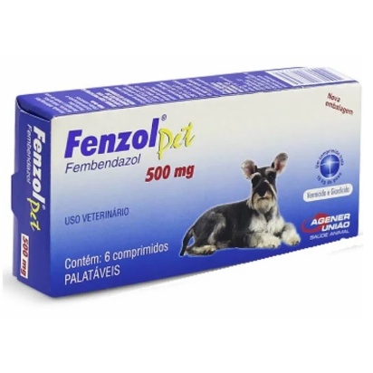 FENZOL PET 500mg C/6 COMPRIMIDOS | Shopee Brasil