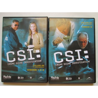 dvd csi crime scene investigation 3a temporada vol 2 (box 3 dvds ...