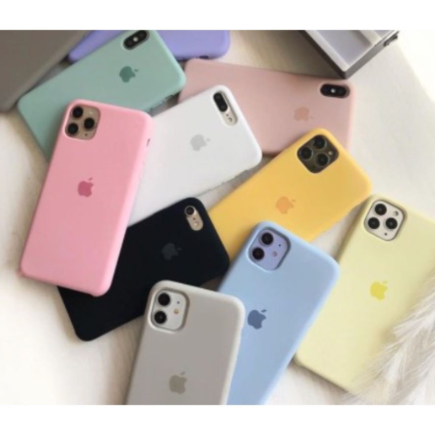Capa Case de Silicone para iPhone 12 / 12 mini/ 12 pro / 12 pro max ...