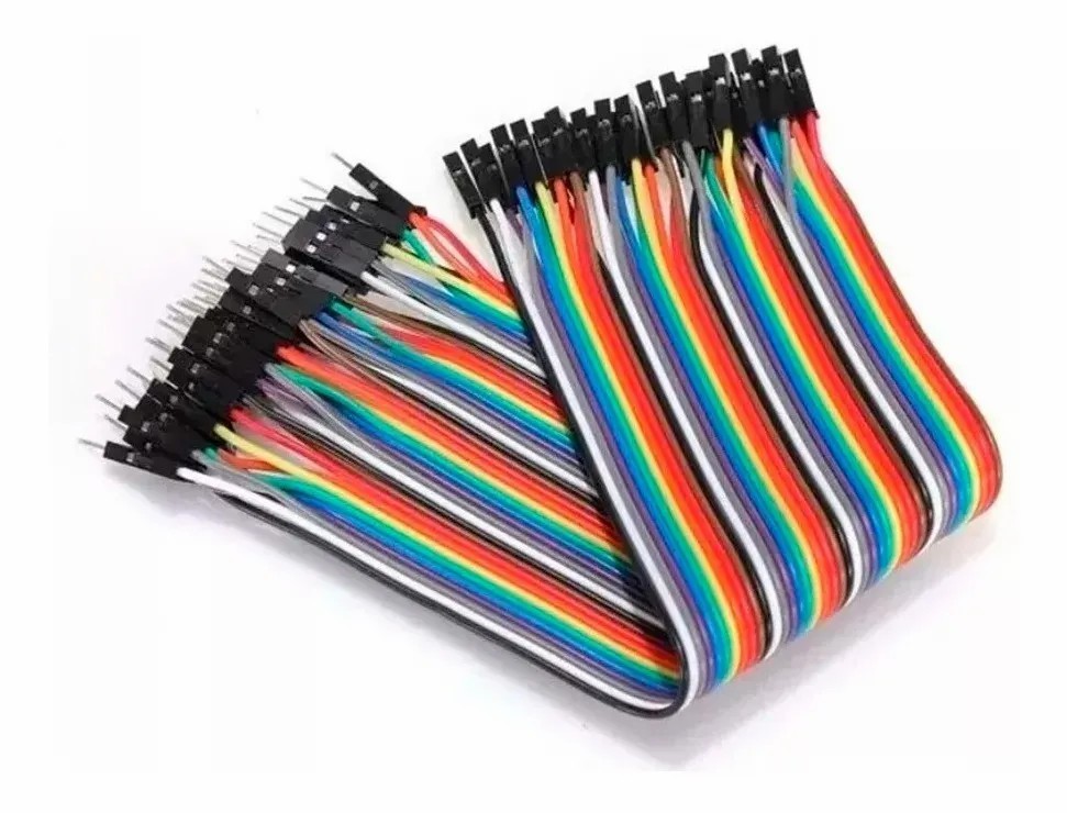 Jumper Fios 20 Peças Macho-femea 20cm | Shopee Brasil