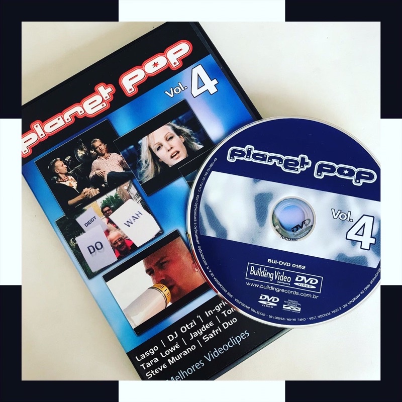 DVD PLANET POP - VOLUME 4 (Lasgo, The Underdog Project, Ian Van Dahl ...