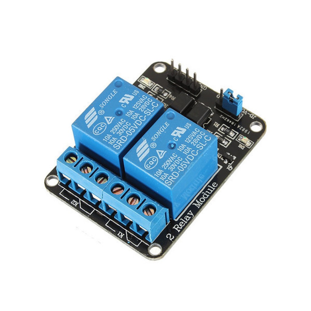 Módulo Relé 2 Canais 5v Arduino Raspberry Esp8266 Shopee Brasil 1971