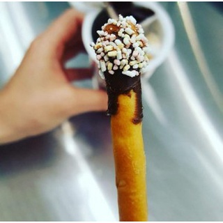 Biscoito de Palito Sabor Leite e Chocolate Haitai Choco Pick 45g ...