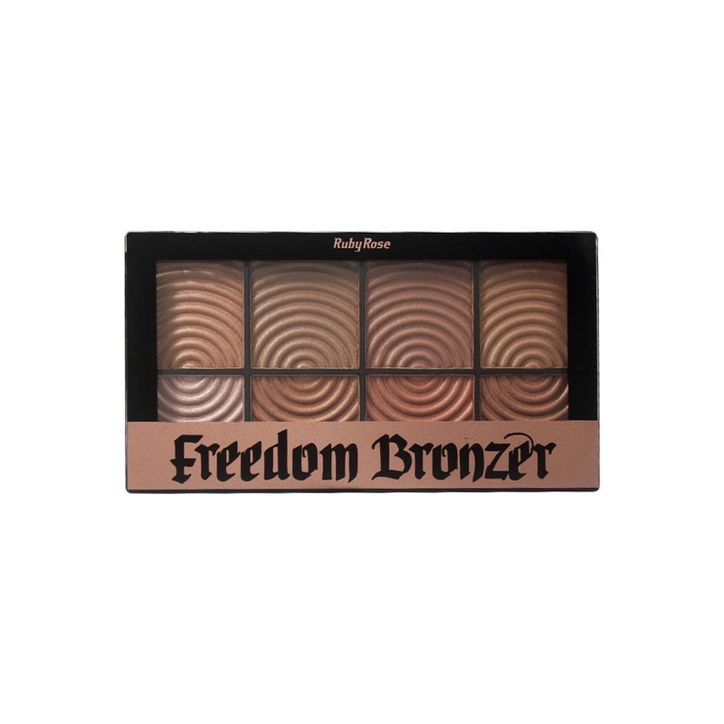 paleta de Bronzer Freedom Ruby Rose | Shopee Brasil