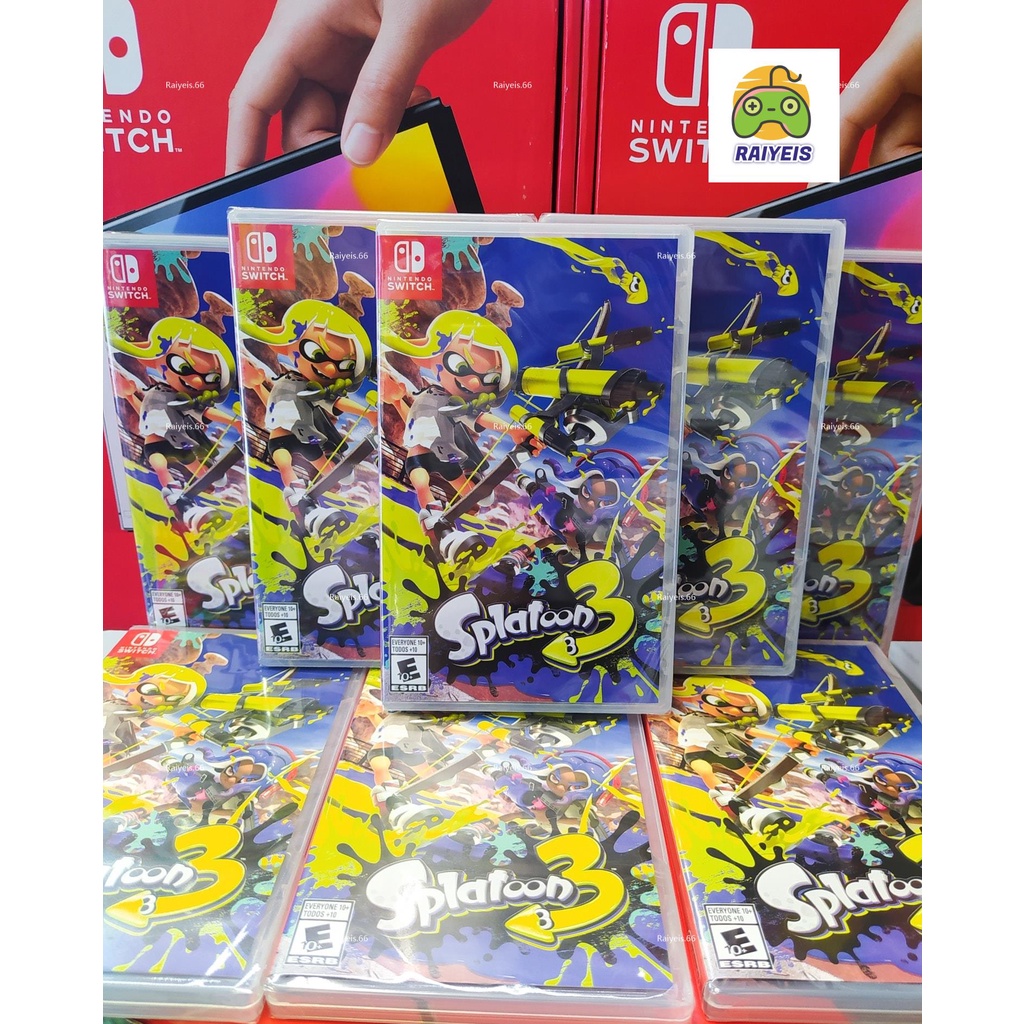 jogos nintendo switch Splatoon 3 MíDia FíSica Novo Entrega rápida ...