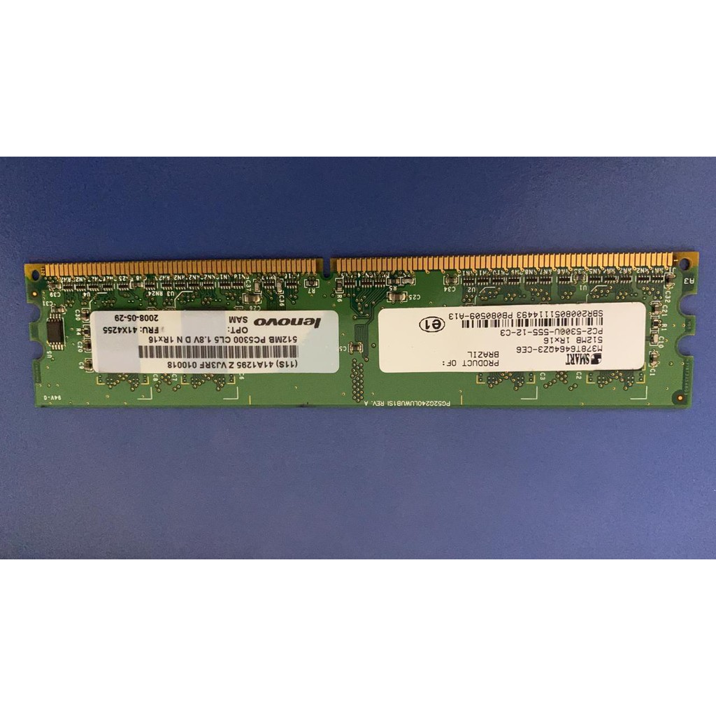 Memória RAM - 512MB - Smart - DDR2 | Shopee Brasil