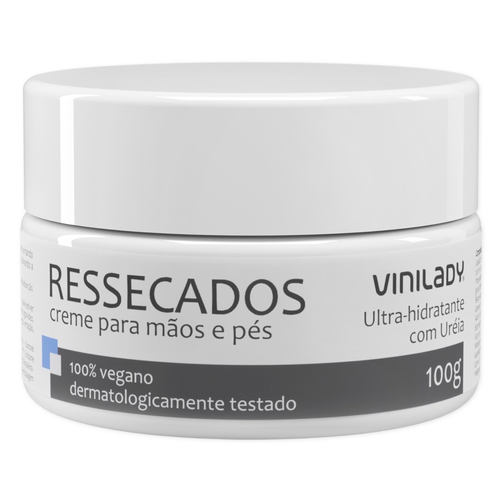 Creme Ultra Hidratante Ressecados para Mãos e Pés à Base de Uréia 100g ...