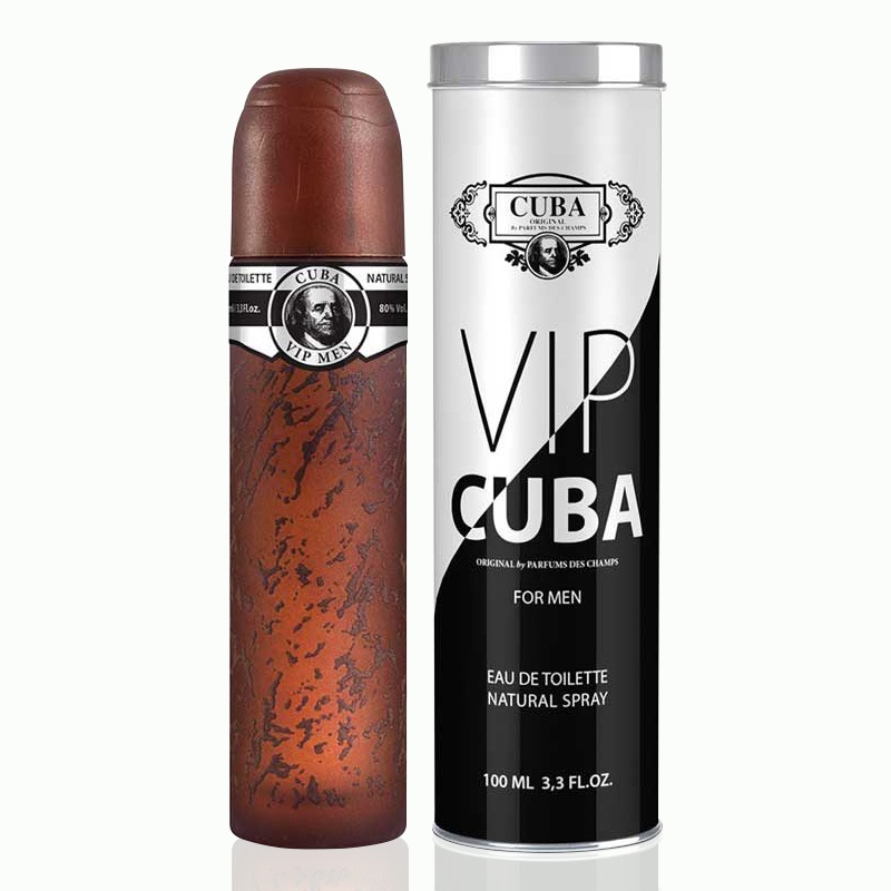 Perfume Cuba Vip 100ml Edt Masculino - Escorrega o Preço