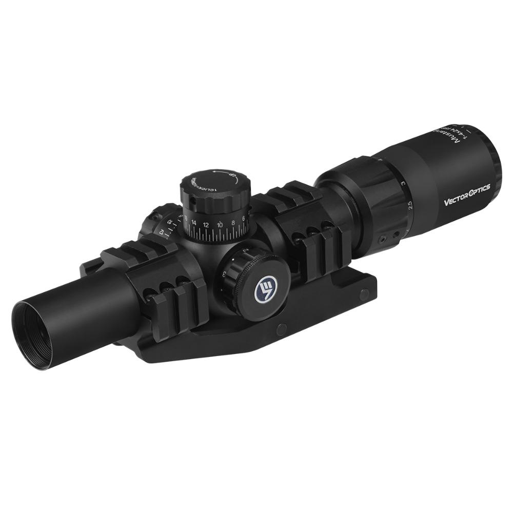 Luneta Vector Optics Mustang 1-4x24 FFP em Alumínio SCFF-36 | Shopee Brasil