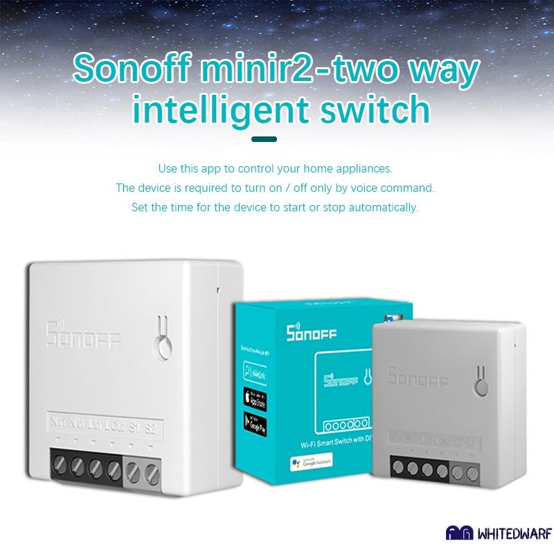 Sonoff MiniR2 Interruptor Inteligente Smart Wifi - Pronta Entrega ...
