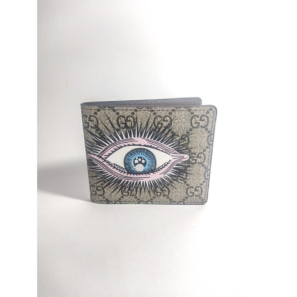 Carteira Masculina Gucci - Pronta entrega Modelo Olho | Shopee Brasil