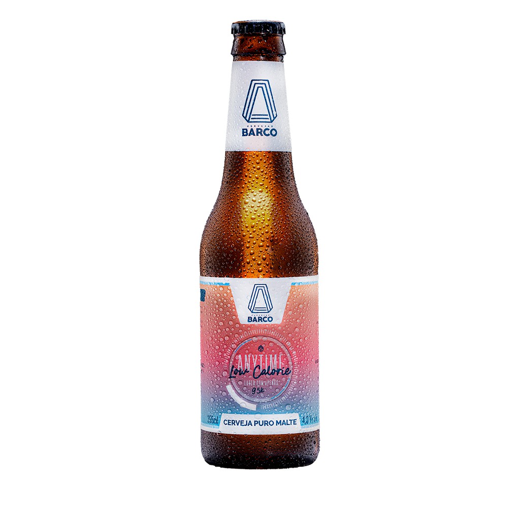 Cerveja Anytime Low Calorie Lager Barco - 355ml | Shopee Brasil