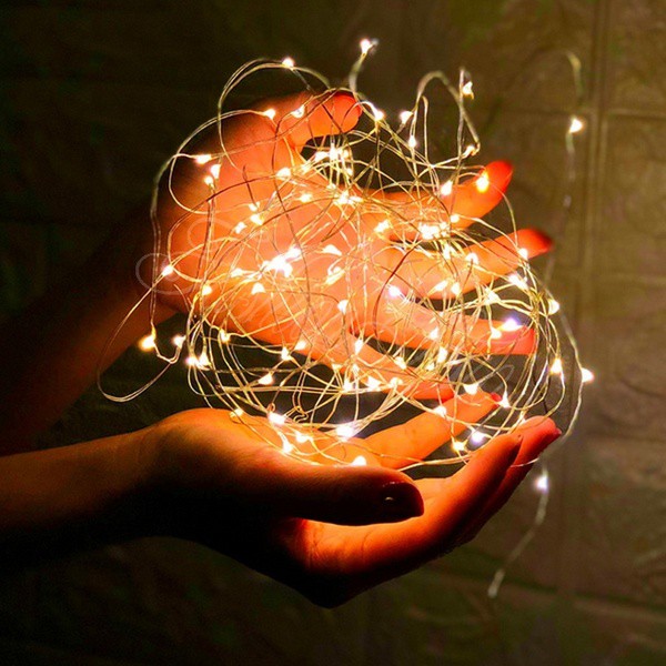 Fio De Led com 3 Metros Arame 30 Leds para Decora sua festa ou ...