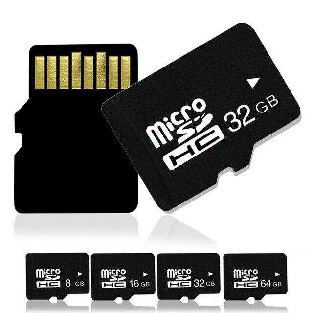 [COD] Cartão De Memória 256GB 128GB 64GB 32GB 16GB Micro SD Alta Velocidade Para Adaptador Livre ...