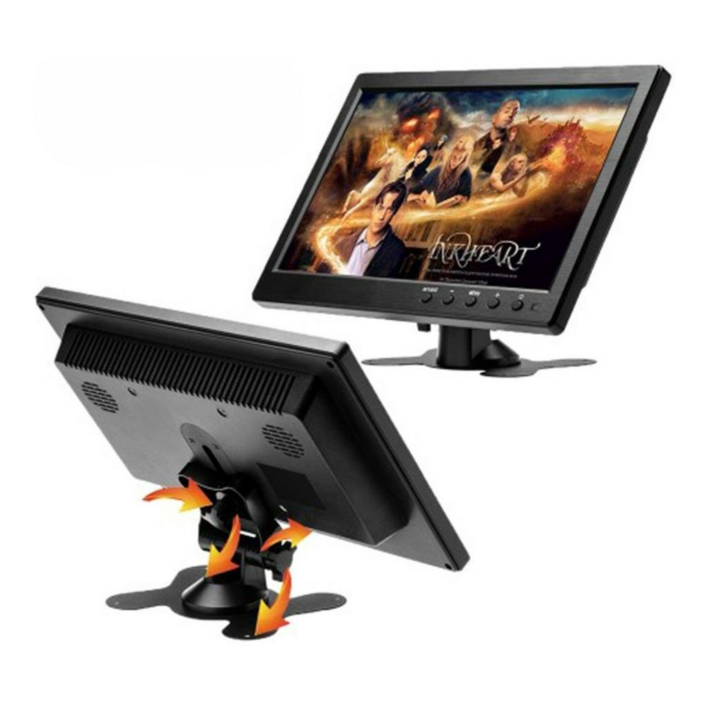 Monitor Automotivo Lcd Color 10 Polegadas Hdmi/vga/av/usb | Shopee Brasil