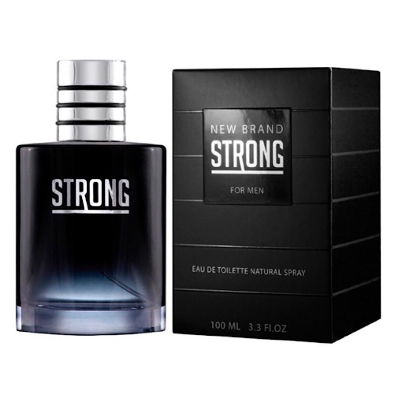 Perfume New Brand Strong For Men Edt 100ml Masculino - 100% Original e ...