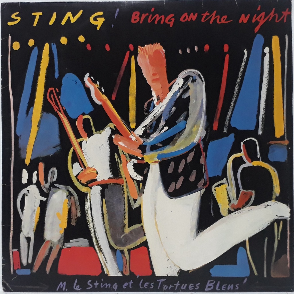 Lp - Sting - Bring On The Night 1986 - Duplo com 2xlps e Encartes ...