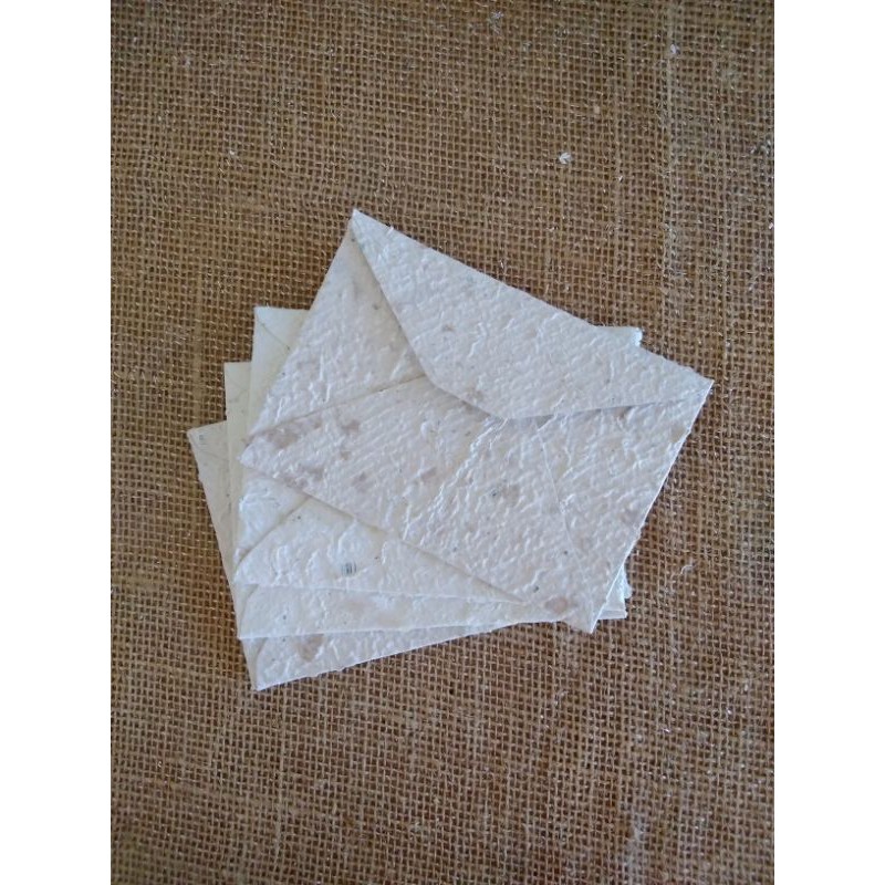 Envelope Médio - Papel Reciclado Artesanal | Shopee Brasil