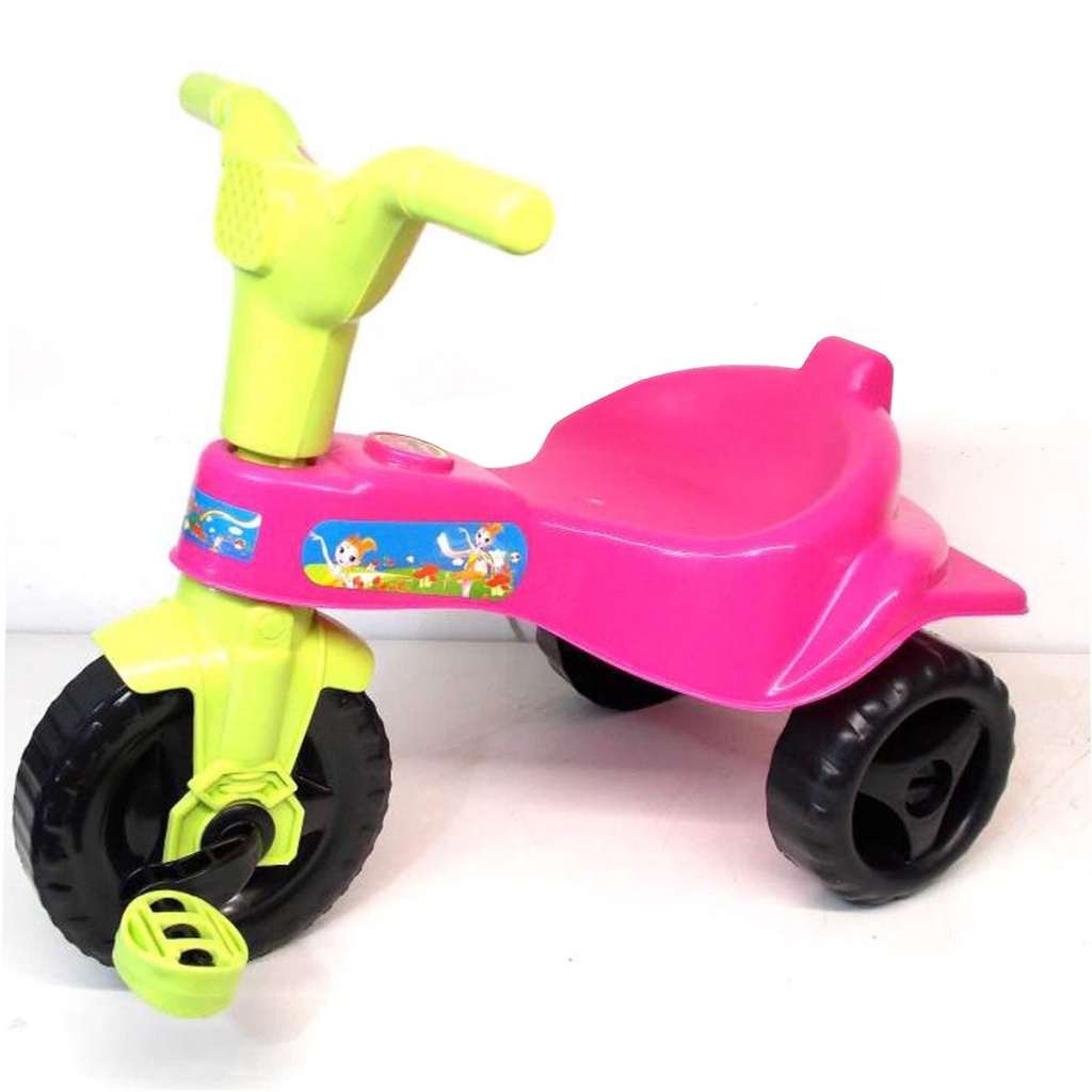 Velotrol Infantil Triciclo Rosa Motoca Pedalar Menino | Shopee Brasil