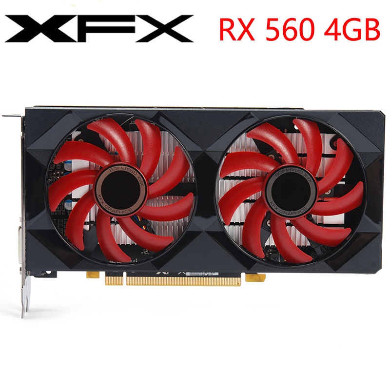 Placa De Vídeo Rx 570 4gb Xfx Em Perfeito Estado - Escorrega o Preço