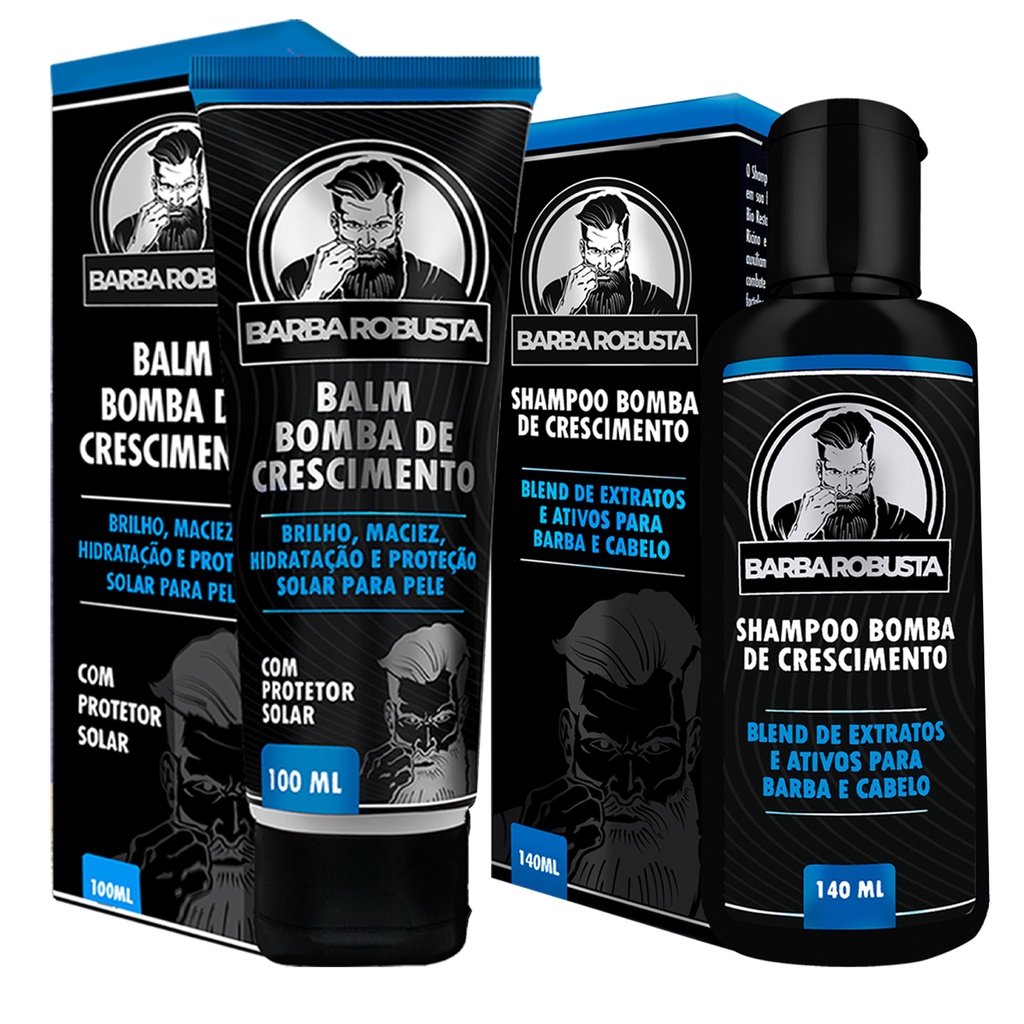 Barba Robusta , Loja Online | Shopee Brasil