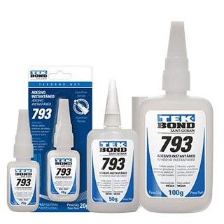 Cola Instantânea Tek Bond 793 20g Adesivo Multiuso - Desconto no Preço