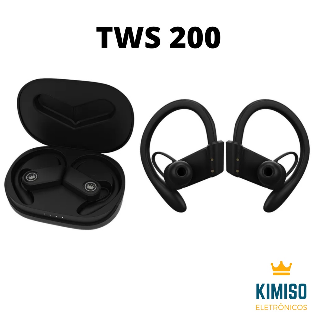 Fone De Ouvido Sport Bluetooth - TWS200 Kimaster - Fone Sem Fio ...