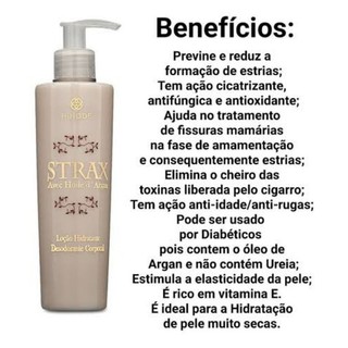 Hidratante Para Tatuagem Strax Argan Hinode | Shopee Brasil