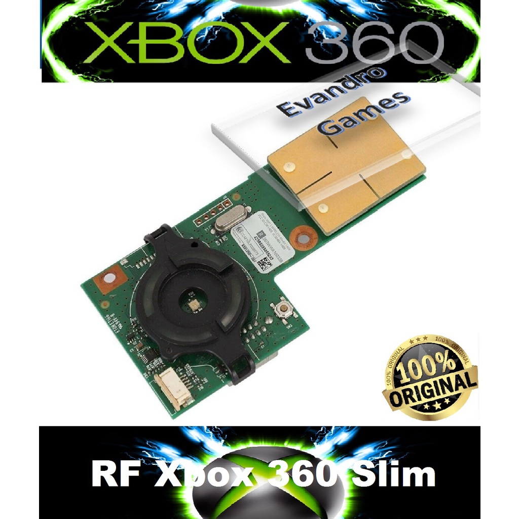 Placa Painel Receptor Frontal Rf Xbox 360 Slim | Shopee Brasil