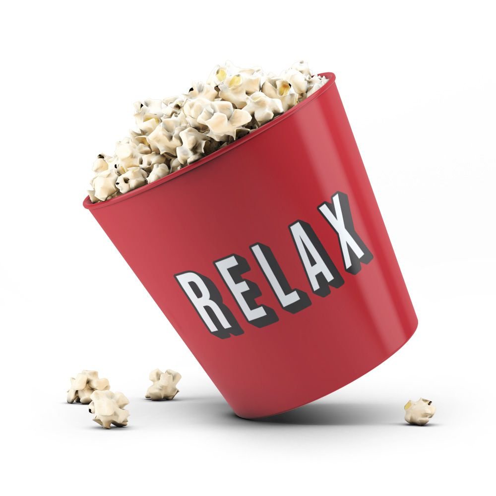 Balde de Pipoca 3,5 litros Netflix | Shopee Brasil