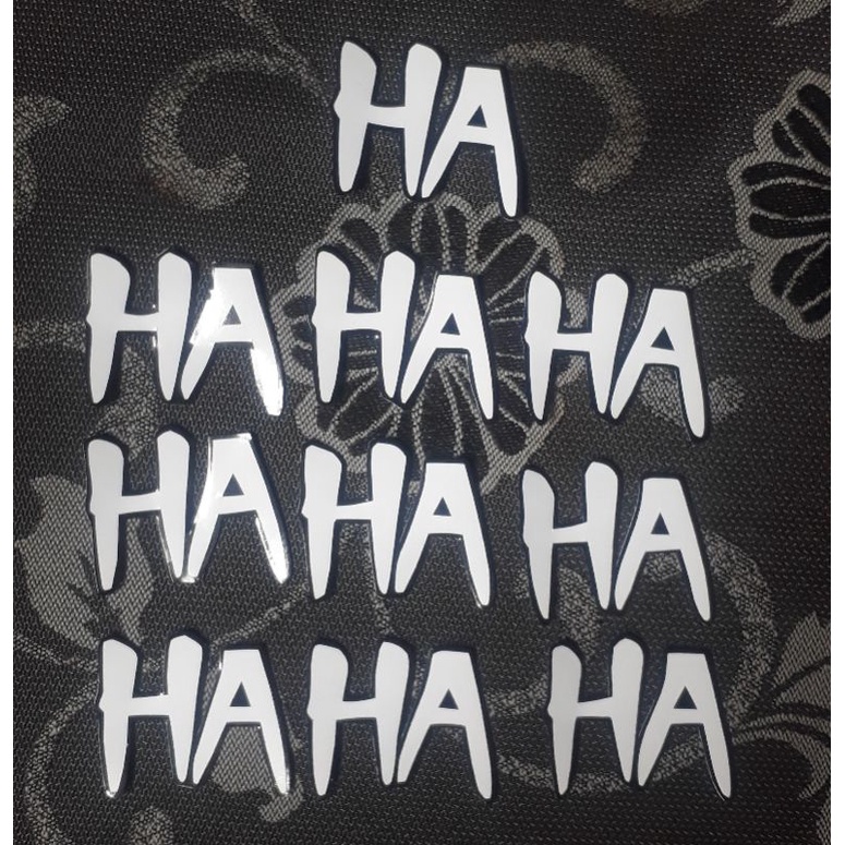 adesivo ha ha ha | Shopee Brasil