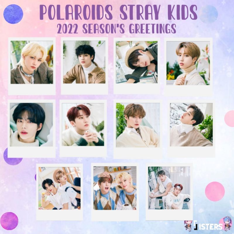 polaroids kpop stray kids | Shopee Brasil