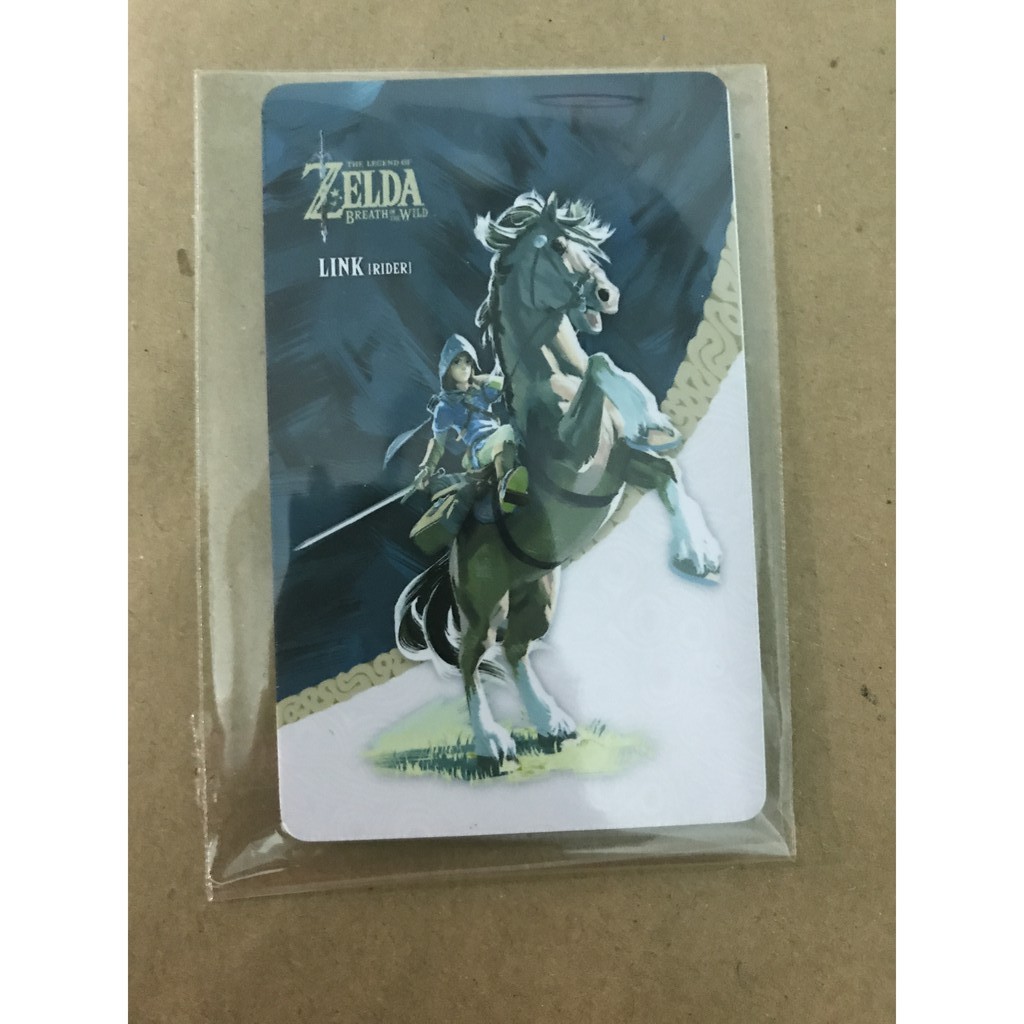 Cartão Amiibo Link Rider - Breath of the Wild | Shopee Brasil