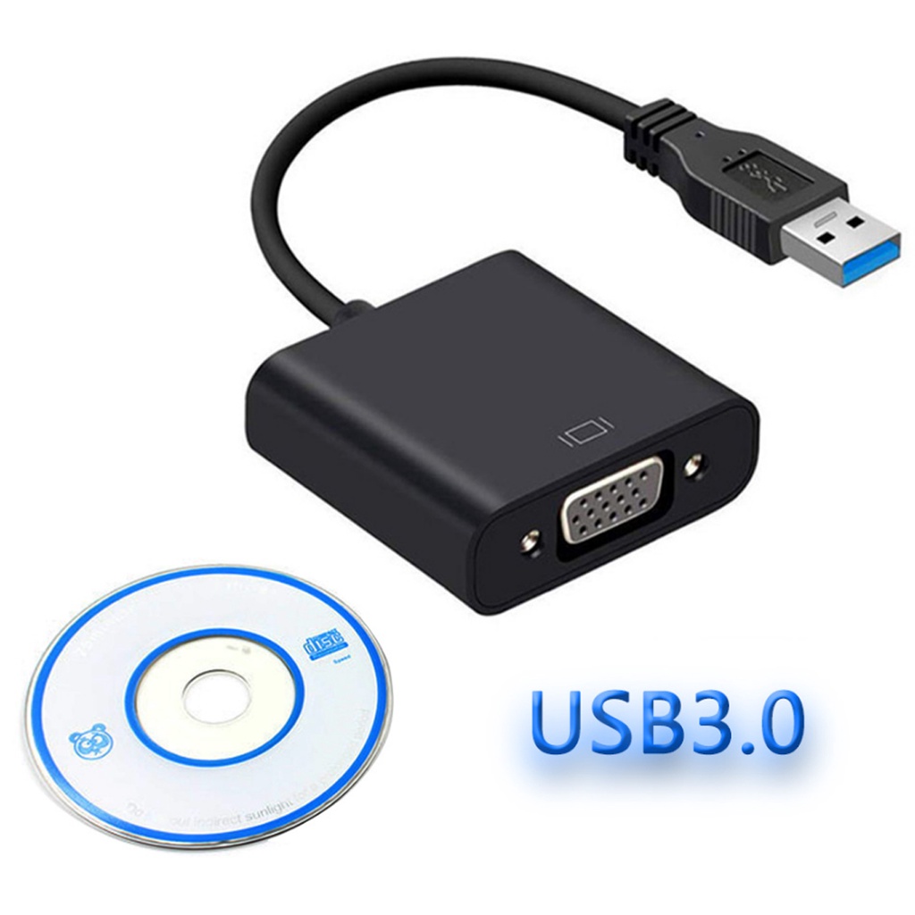 Cabo adaptador conversor USB para VGA padrão 3.0 E 2.0 para estender ...