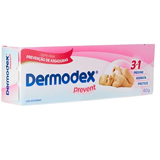 Dermodex pomada para tratamento de assaduras 60g ou CREME PREVENTIVO DE ...