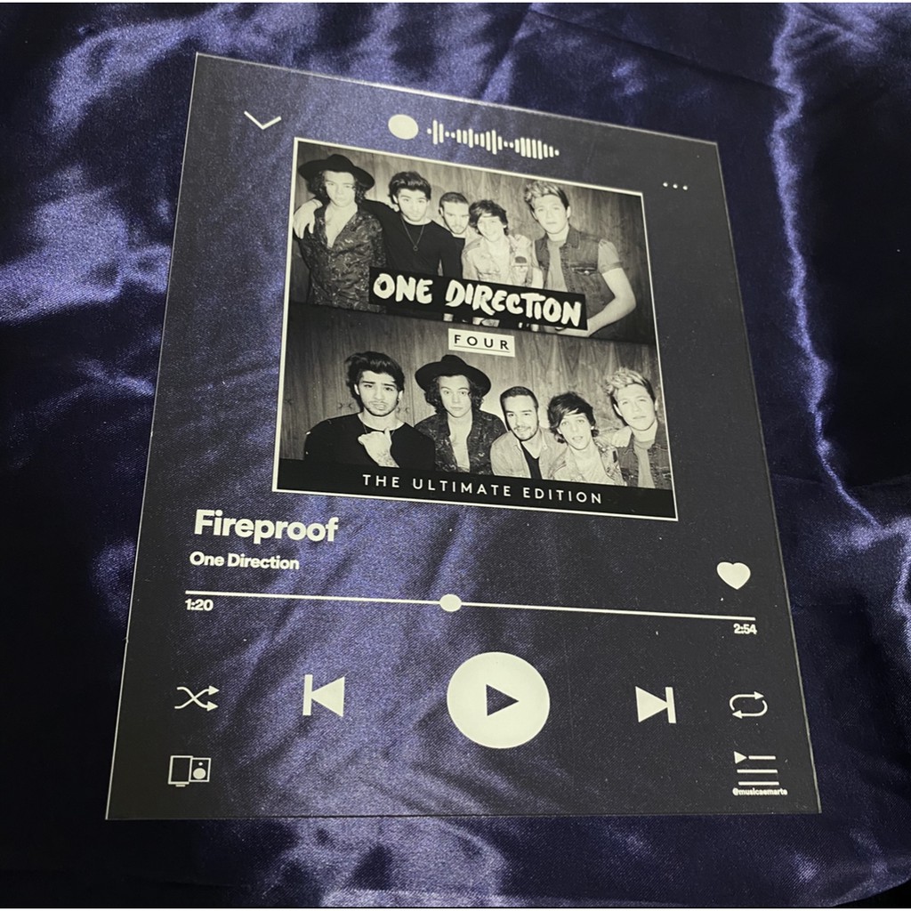 Fireproof One Direction Cover